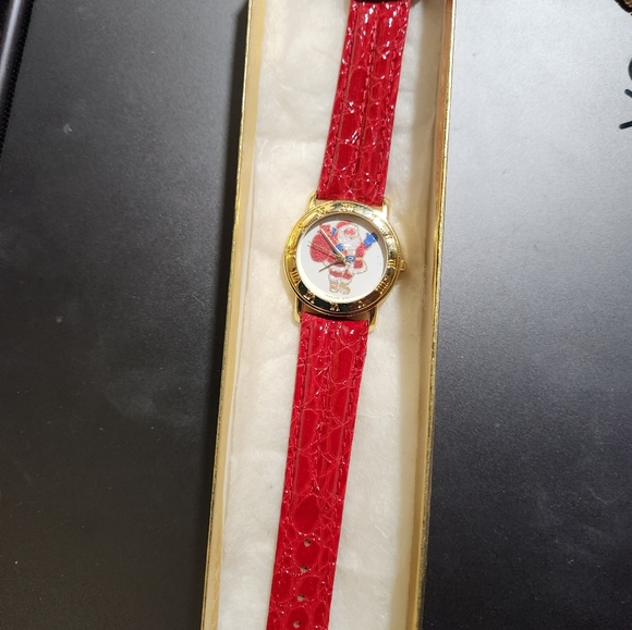 Accessories | Vintage Christmas Santa Watch | Poshmark
